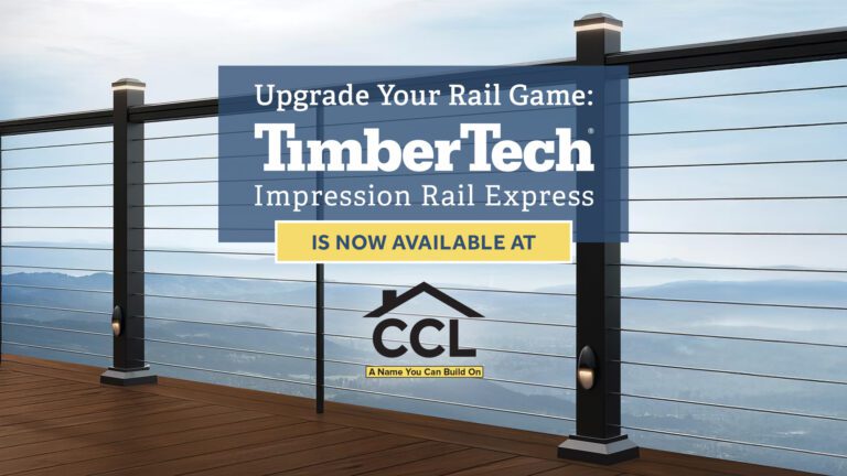 TimberTech® Impression Rail Express Now Available at CCL
